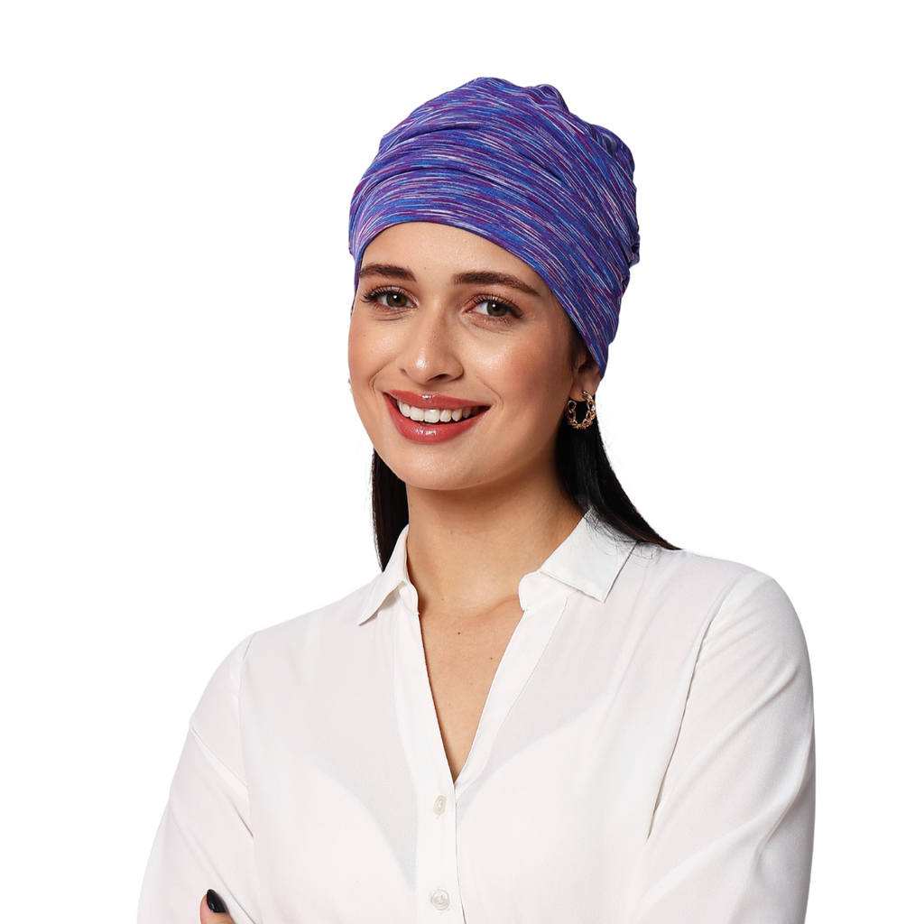 The Headscarves Women Side Gathered Headcap winter wear Wool Free Size ...