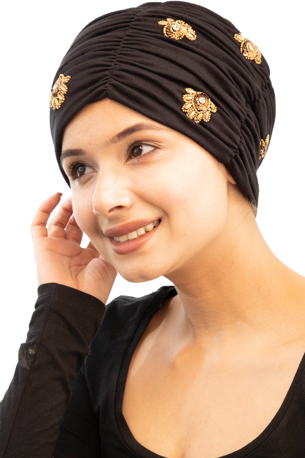 Diamond Embroidered Ultra-Modern Turbans For Women – theheadscarves