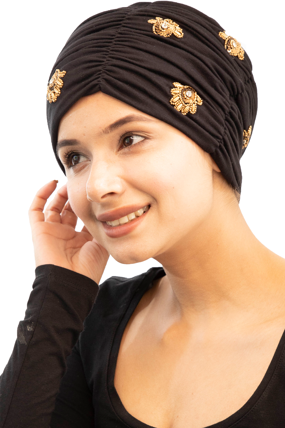 Diamond Embroidered Ultra-Modern Turbans For Women – theheadscarves